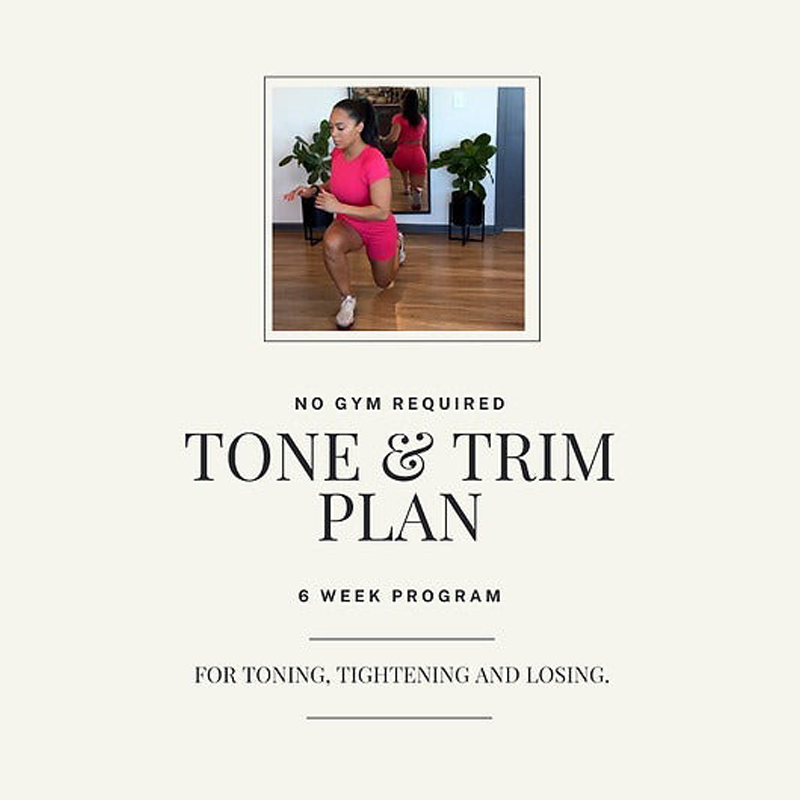At Home Tone & Trim Plan